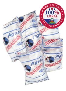 Eau sachet 60u : Haiti Transfert