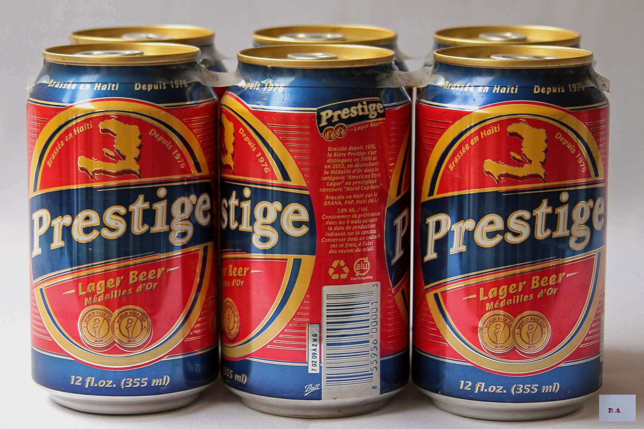 Bière Prestige 24u : Haiti Transfert